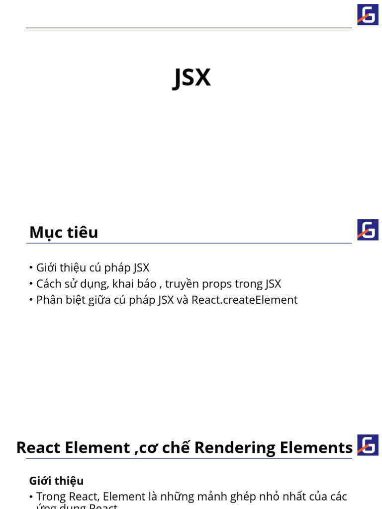JSX | PDF