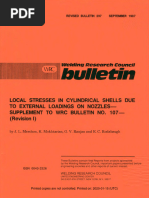 Establishing Nozzle Allowable Loads | PDF | Stress (Mechanics) | Bending