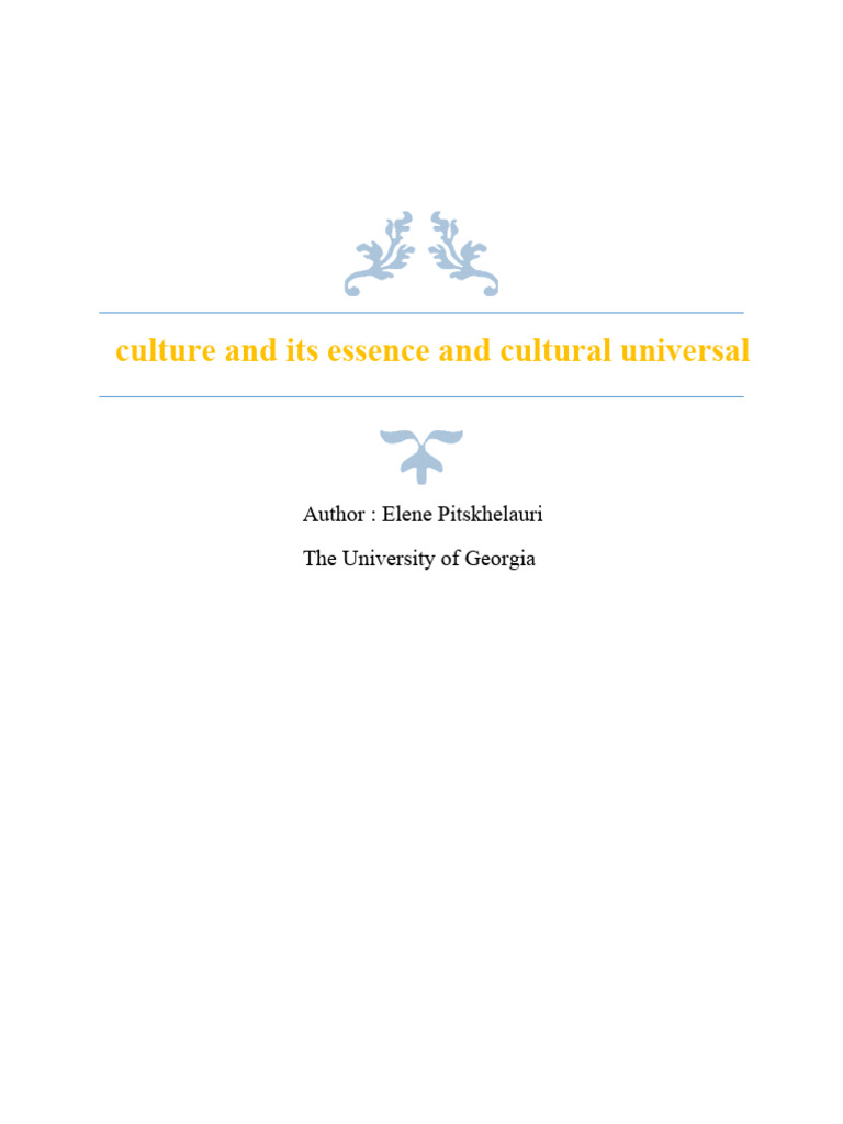 Culture & Academic Writing | PDF | Rationality | Human