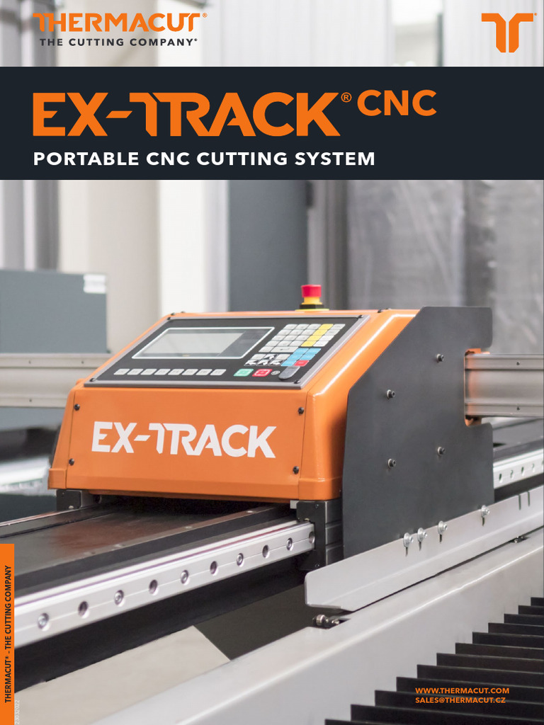 Ex-Track - CNC Brochure - en | PDF | Numerical Control | Mechanical Engineering