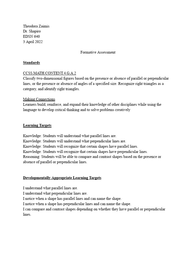 Understanding Parallel and Perpendicular Lines | PDF | Perpendicular ...
