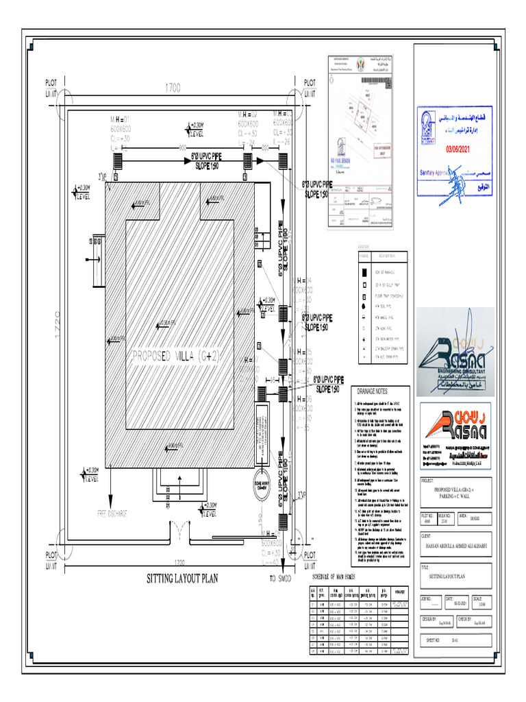 Approved Drawings Drainge | PDF | Environmental Design | Structural ...