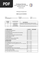 SCAT6 Instructions v9 | PDF | Concussion | Foot