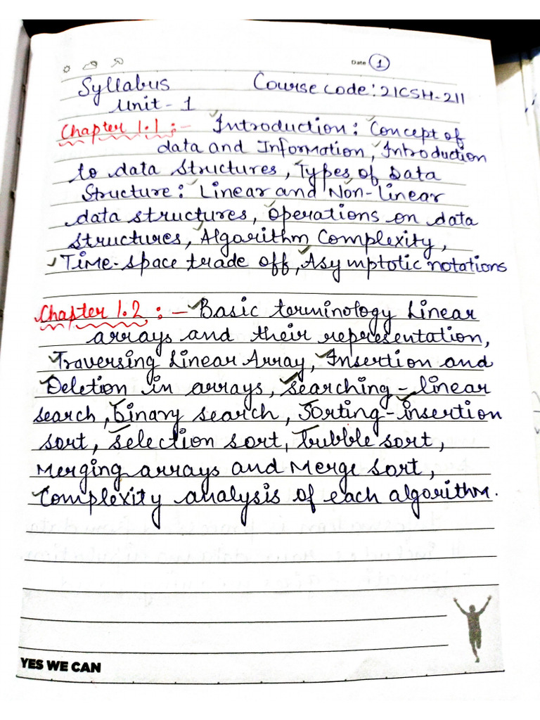 Dsa Completes Notes It | PDF