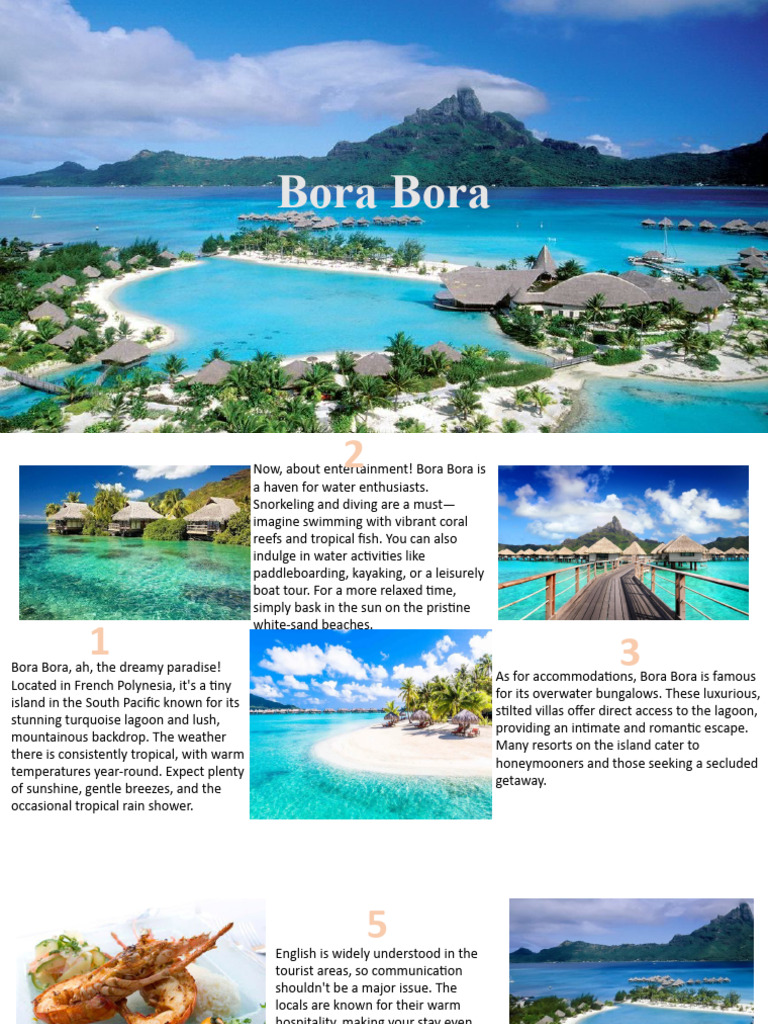 Bora Bora | PDF | Foods | Cuisine