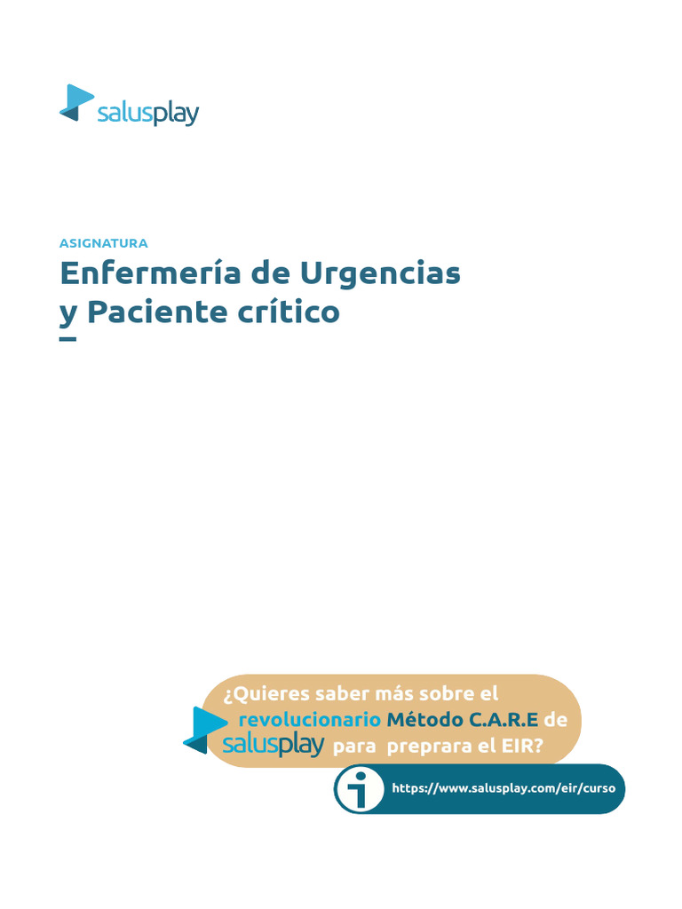 Urgencias y Paciente Crítico | PDF | Reanimación cardiopulmonar ...