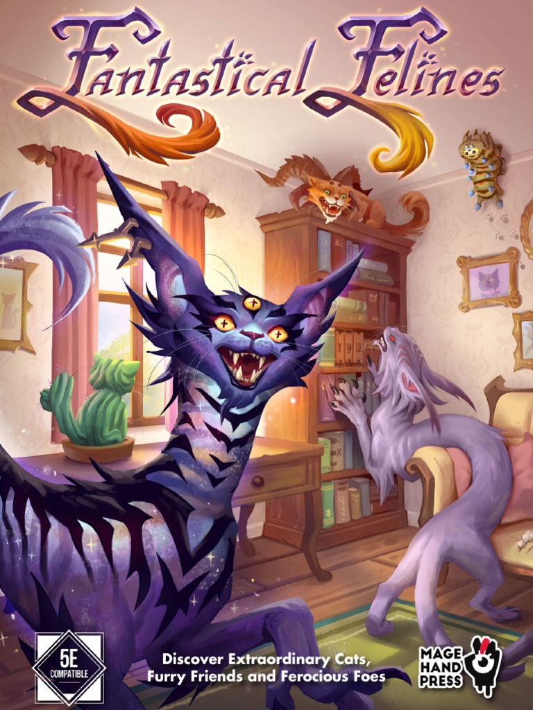 Fantastical Felines - Mage Hand Press | PDF | Cats | Predation