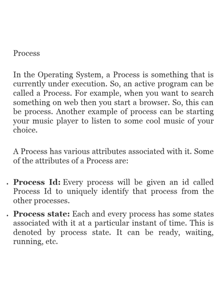 Process Pdf Scheduling Computing Process Computing