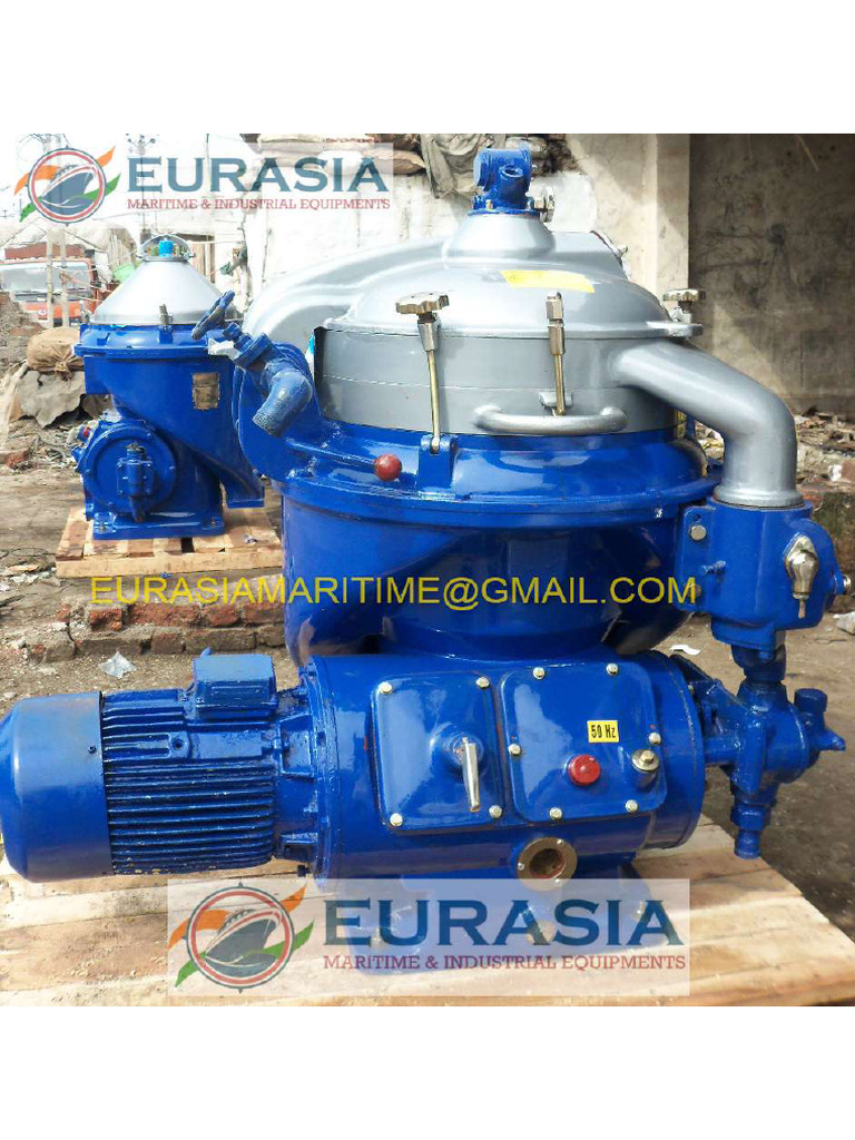 Alfa Laval Separator FOPX MOPX WHPX Eurasiamaritime@ | PDF