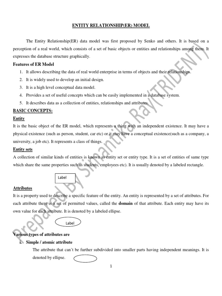 DE Module2 ERmodel | PDF | Conceptual Model | Data Model