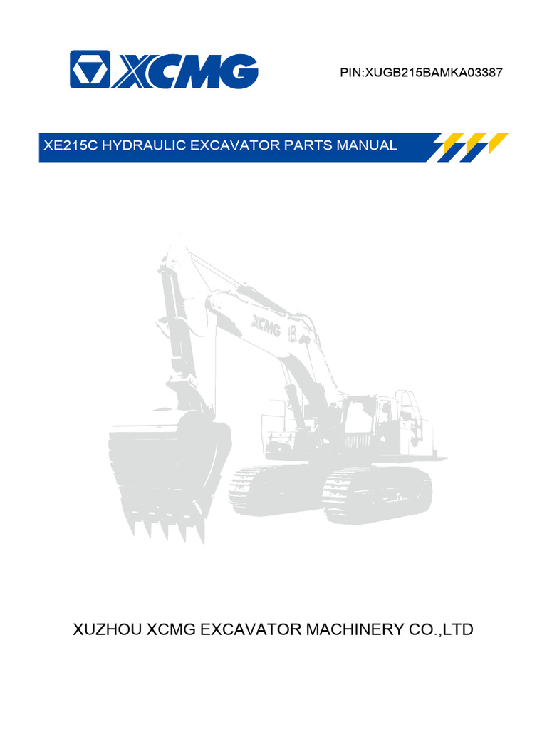 Parts Book Xe215c | PDF | Electrical Connector | Valve