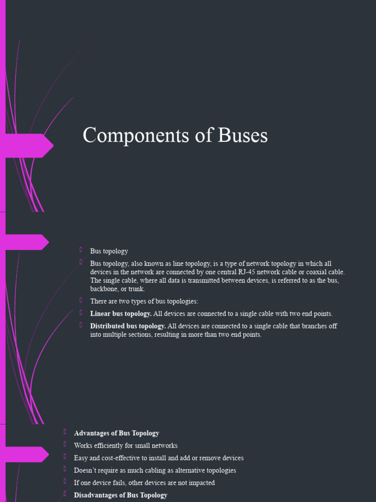 Components of Buses | PDF