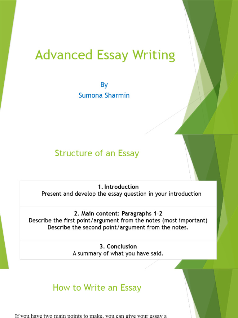 Essay Writing For MSC | PDF | Essays | Ellipsis