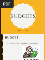 Budgets - A Level Business Revision Notes | PDF | Budget | Profit ...