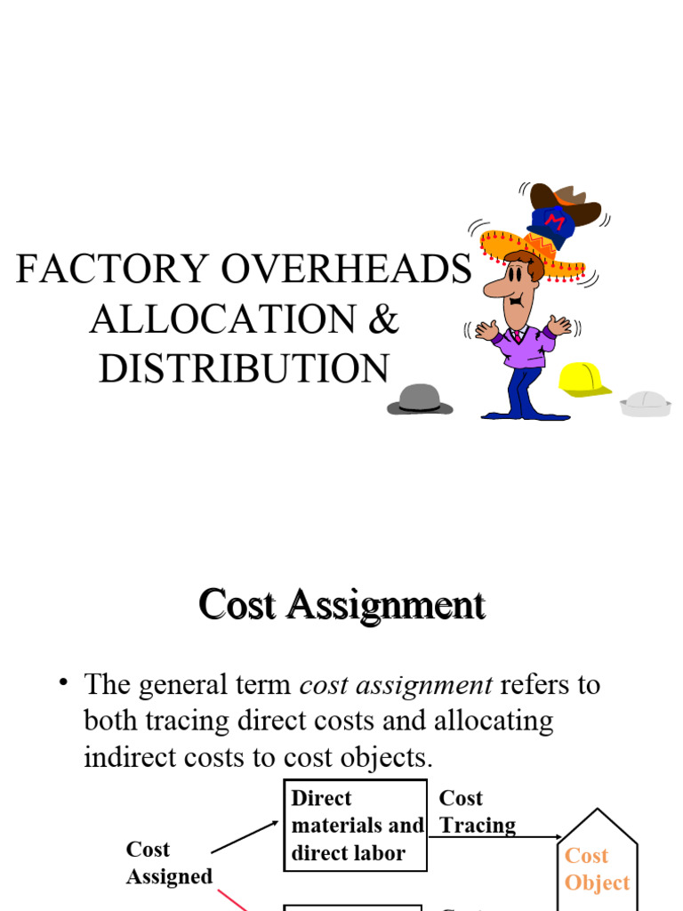 Ch5. Overheads Allocation | PDF | Cost | Cost Of Goods Sold
