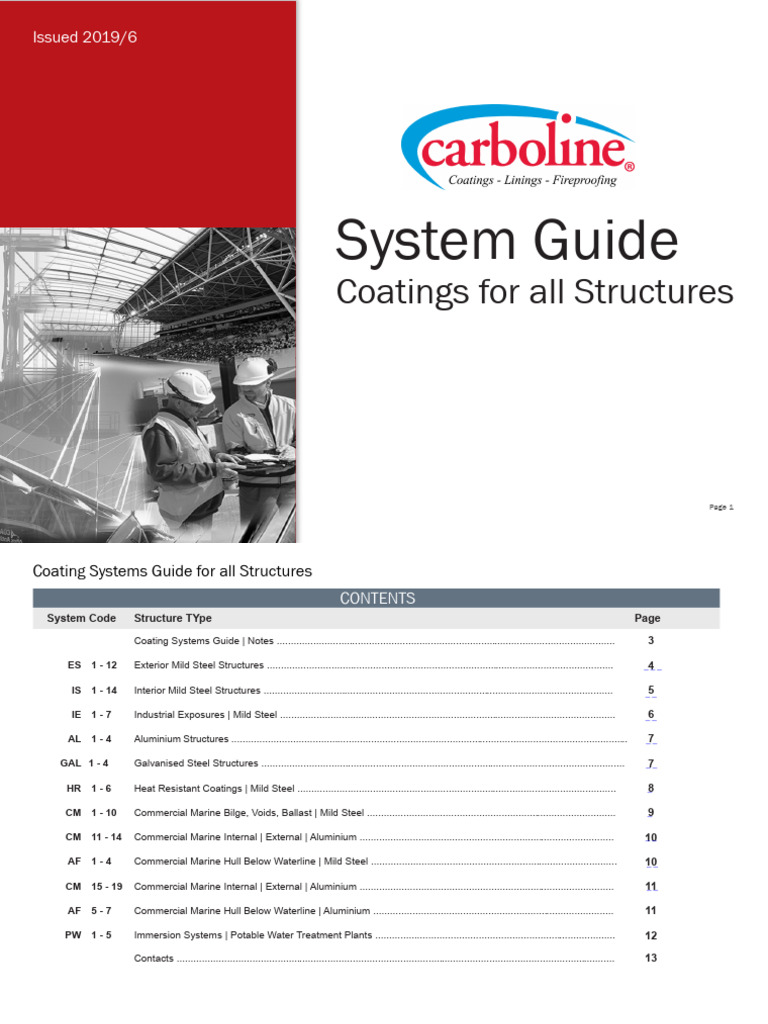 System Guide: Coatings For All Structures | PDF