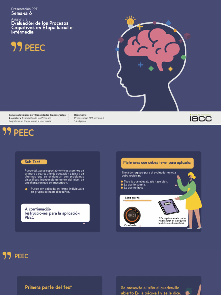 S6 PPT Semana 6 PEEC para Carga | PDF