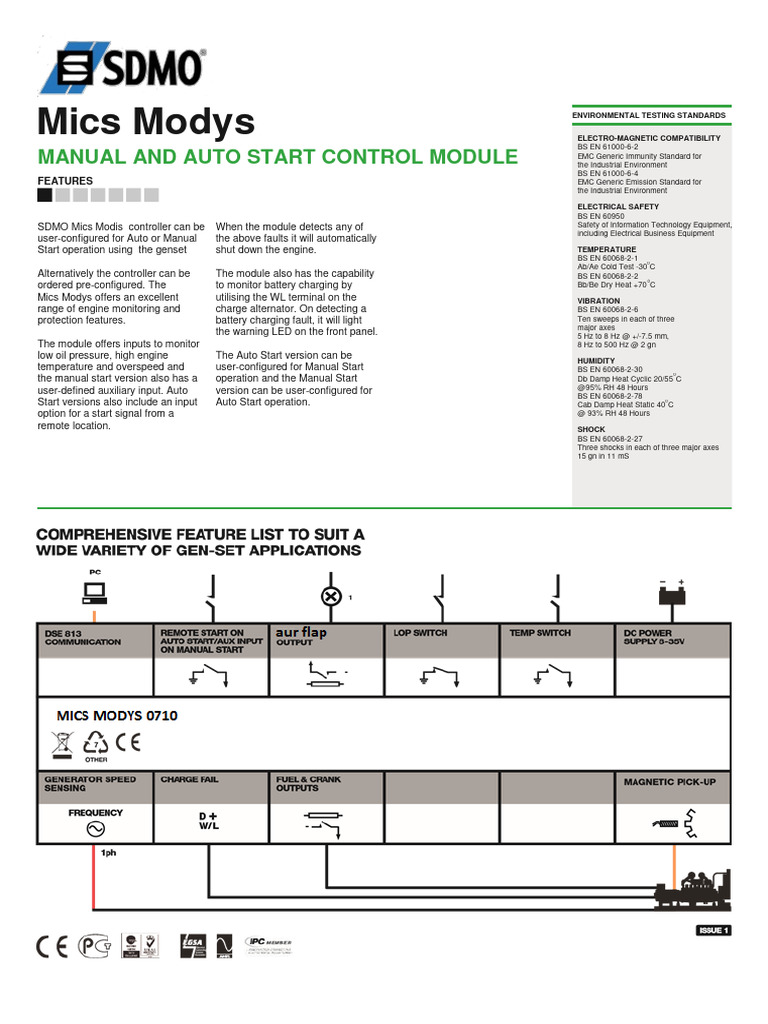 Mics Modys Data Sheet | PDF | Microphone | Electromagnetic Compatibility