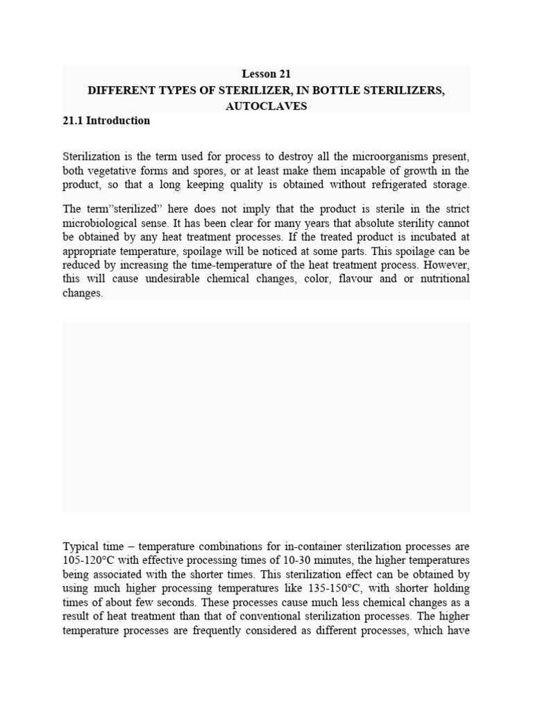 Sterilizing & Packing Equipment | PDF | Sterilization (Microbiology ...