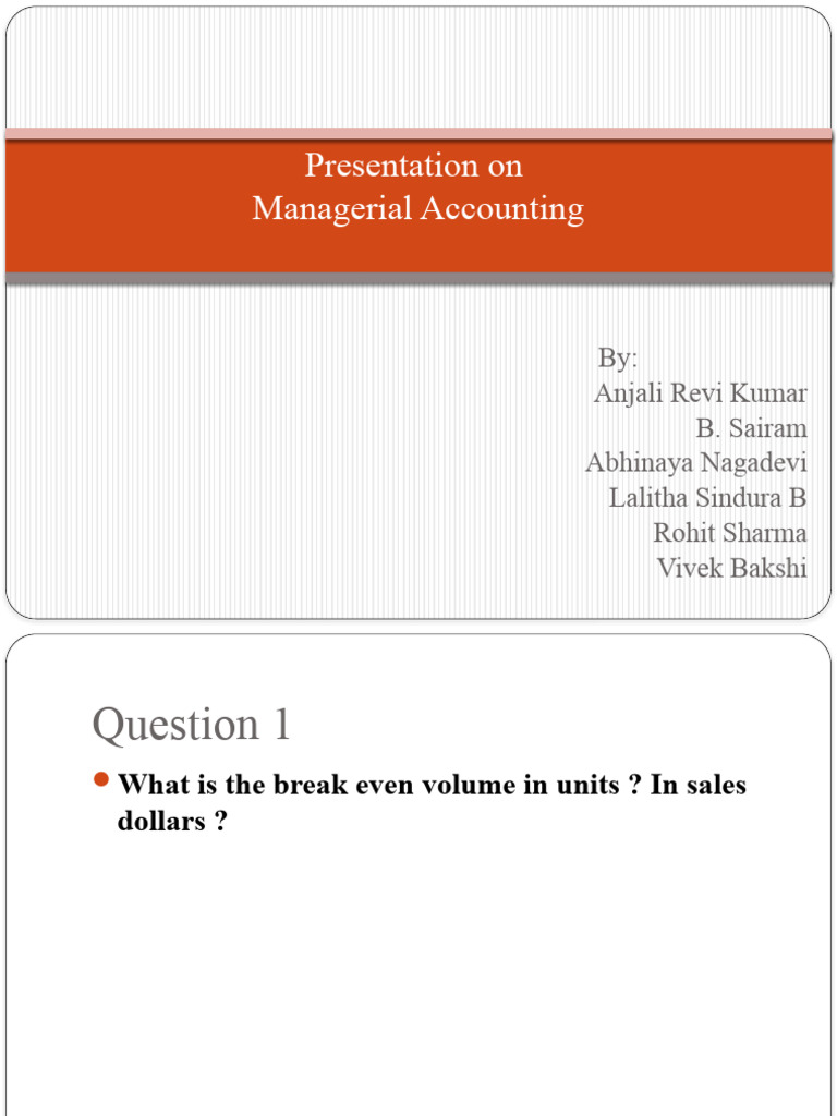 MAC Final | PDF | Prices | Cost