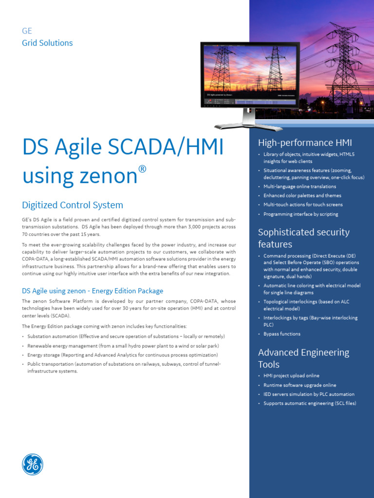 DSAgile Zenon Brochure 33224 EN 202208 | PDF | Scada | World Wide Web