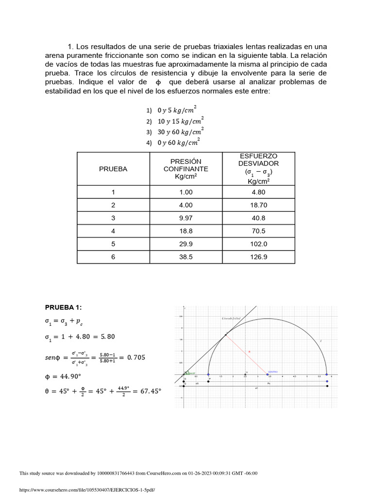 Ejercicios 1 5 PDF | PDF