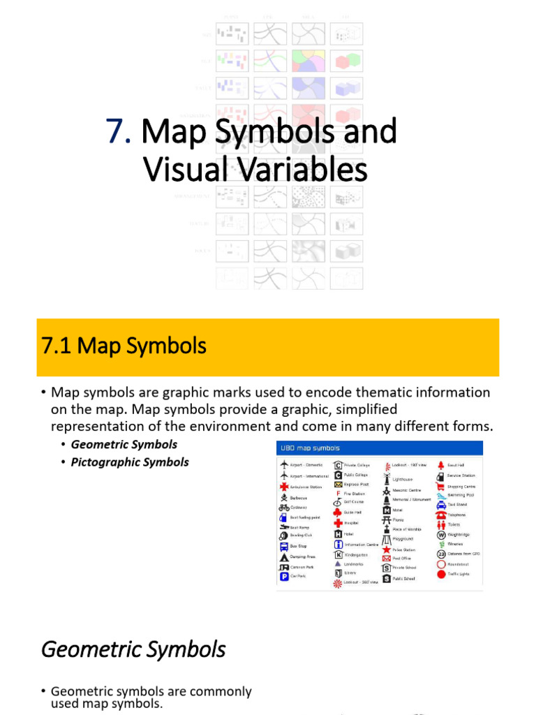 7.map Symbols and Visual Variables | PDF