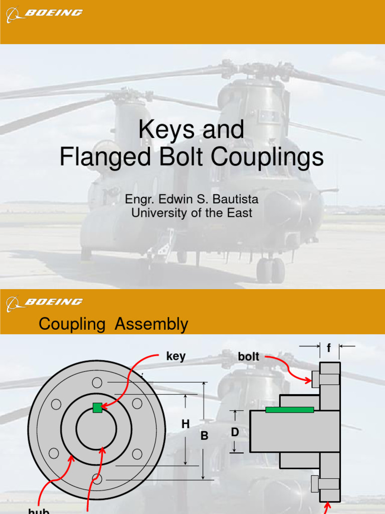 1.0 Flanged Bolt Coupling | PDF | Screw | Stress (Mechanics)