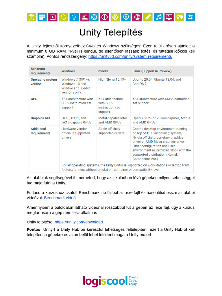Unity Install Guide Hu | PDF