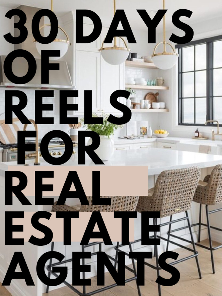 30 Reel Ideas For RE Agents | PDF | Mass Media