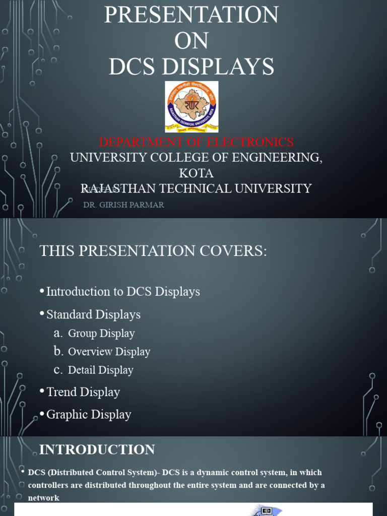 Dcs Displays | PDF | Systems Theory | Systems Science
