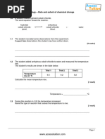 Pearson Edexcel a Level Chemistry Lab Book Answers | PDF | Equations ...