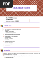 Cours Algorithme Et ProgrammationChapitre1 PDF | PDF | Programme informatique | Programmation