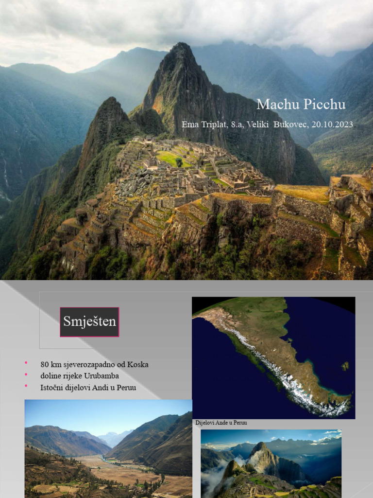 Machu Picchu | PDF