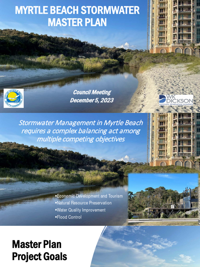 MB Stormwater Master Plan | PDF | Stormwater | Surface Runoff