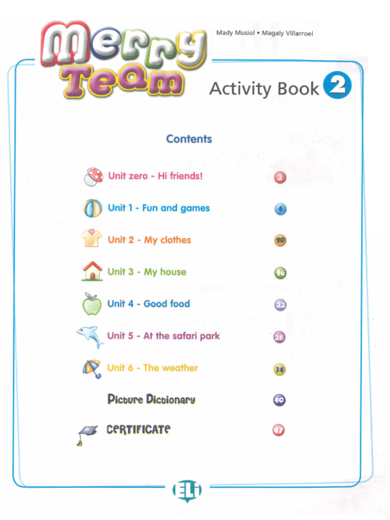 Merry Team 2 Activitybook | PDF
