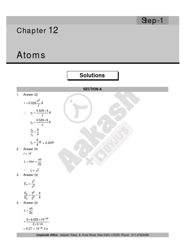 Atoms | PDF | Electron | Electronvolt