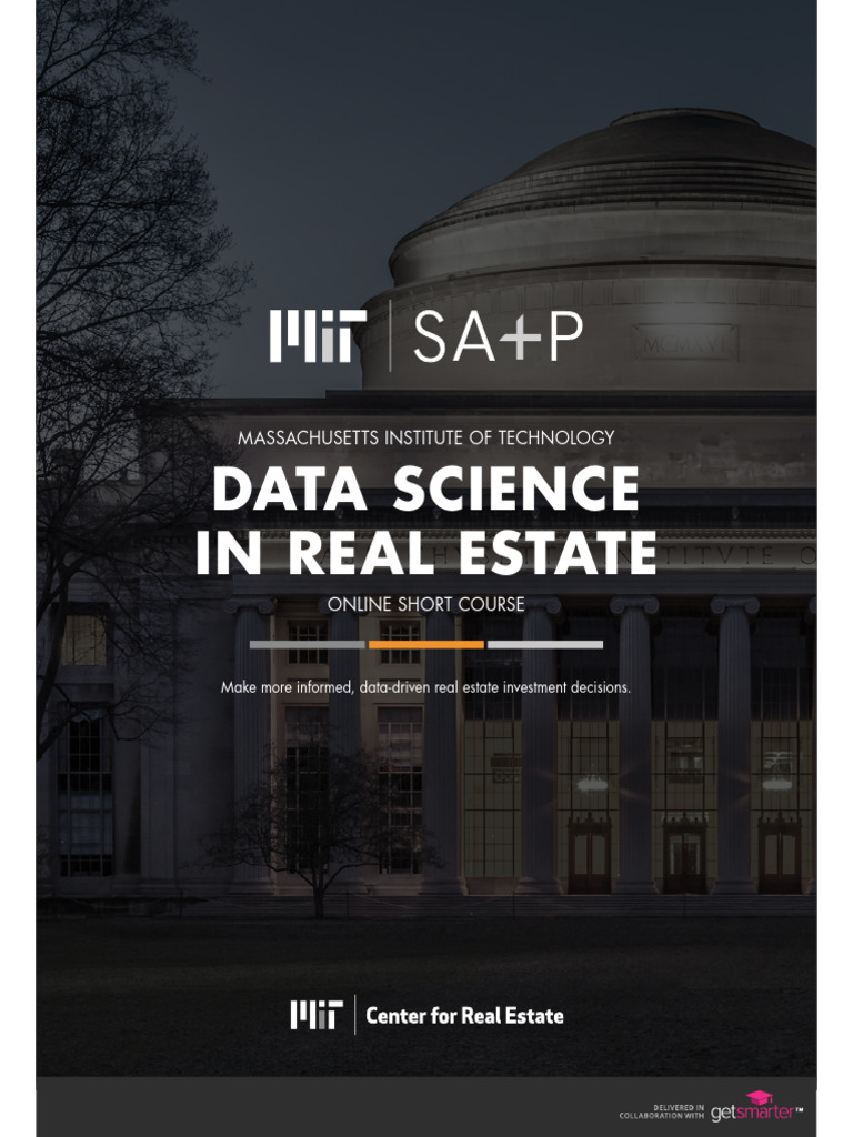 DataScience Prospectus | PDF | Data Science | Massachusetts Institute ...