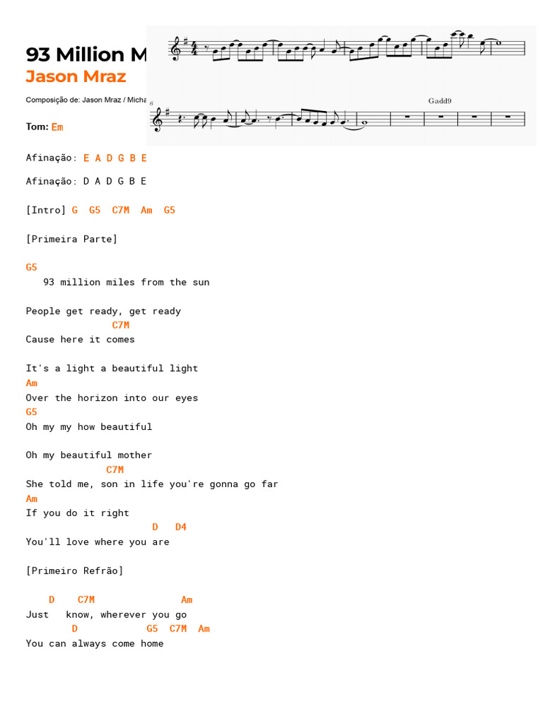 93 Million Miles | PDF