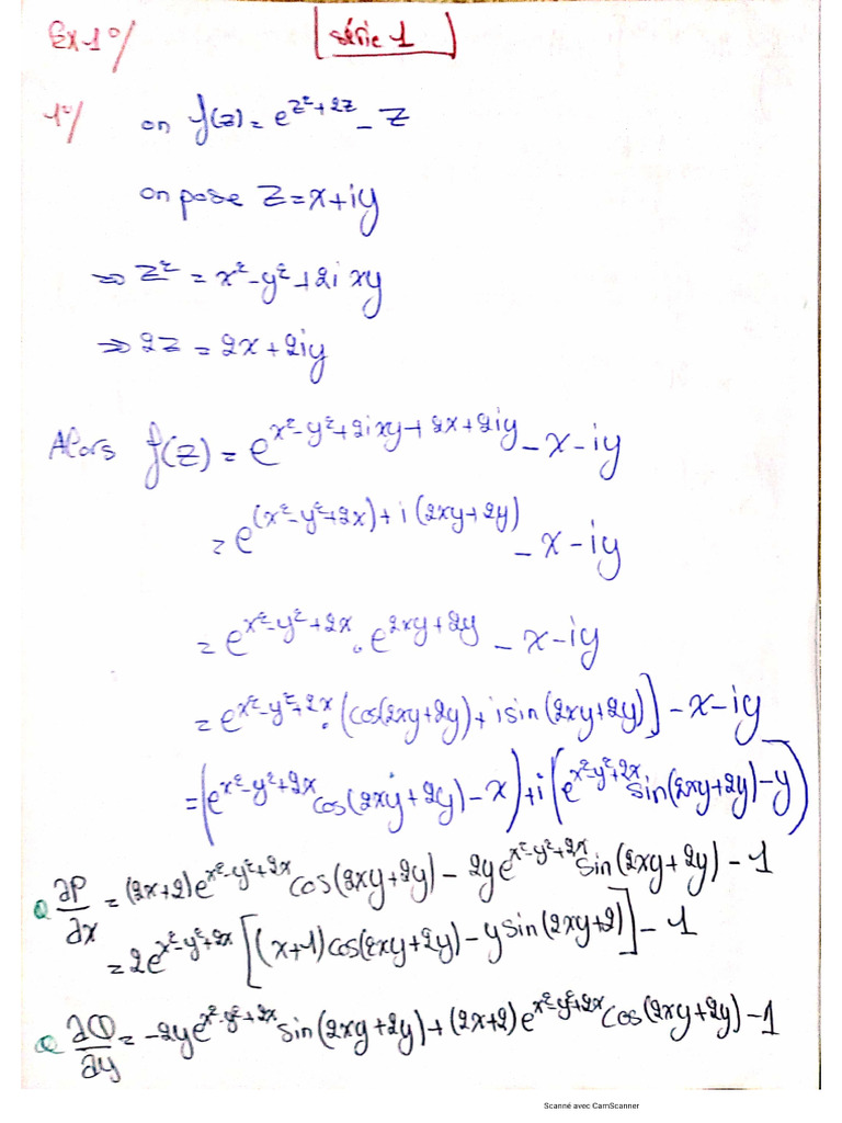 TD Corr Analyse | PDF