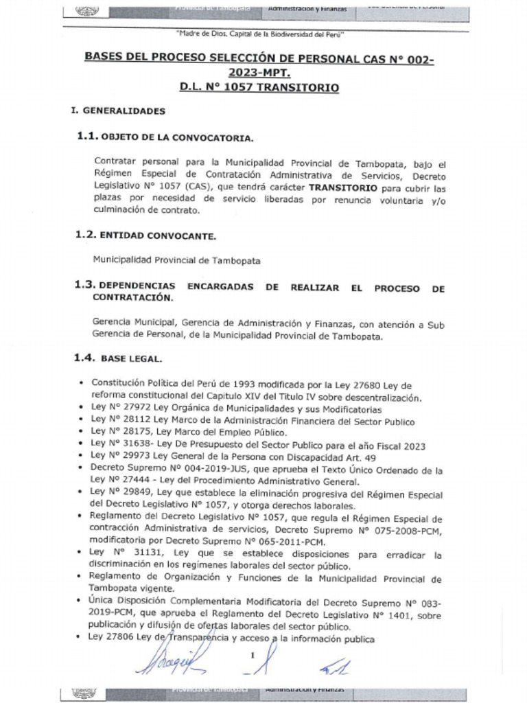 Bases Cas 002-2023 - RT | PDF