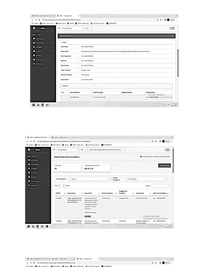 Rekap Data Amel 2023 | PDF