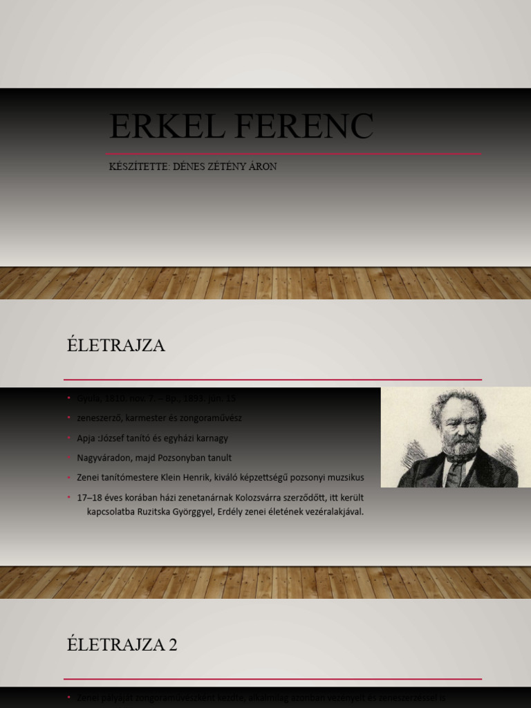 Erkel Ferenc | PDF