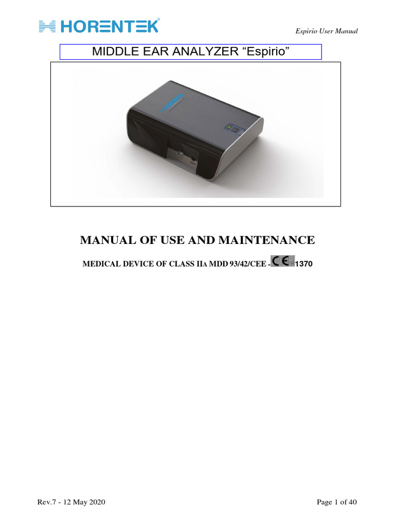 Espirio User Manual EN GLISH - Rev.7 (12.05.2020) | PDF | Personal Computers | Electrical Connector