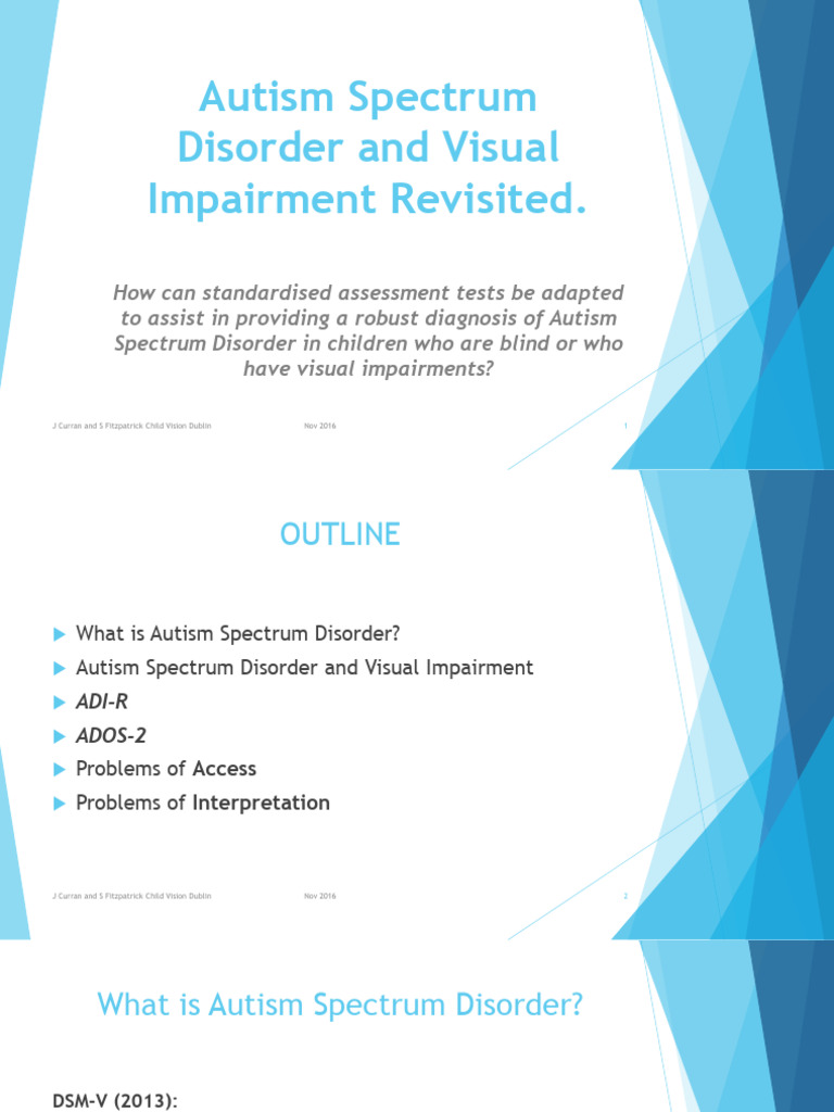 What Is ADOS-2 - ADOS-2 | PDF | Autism Spectrum | Mental Disorder