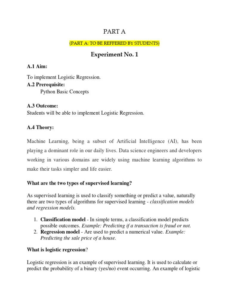 B24 ML Exp-1 | PDF | Statistical Classification | Machine Learning