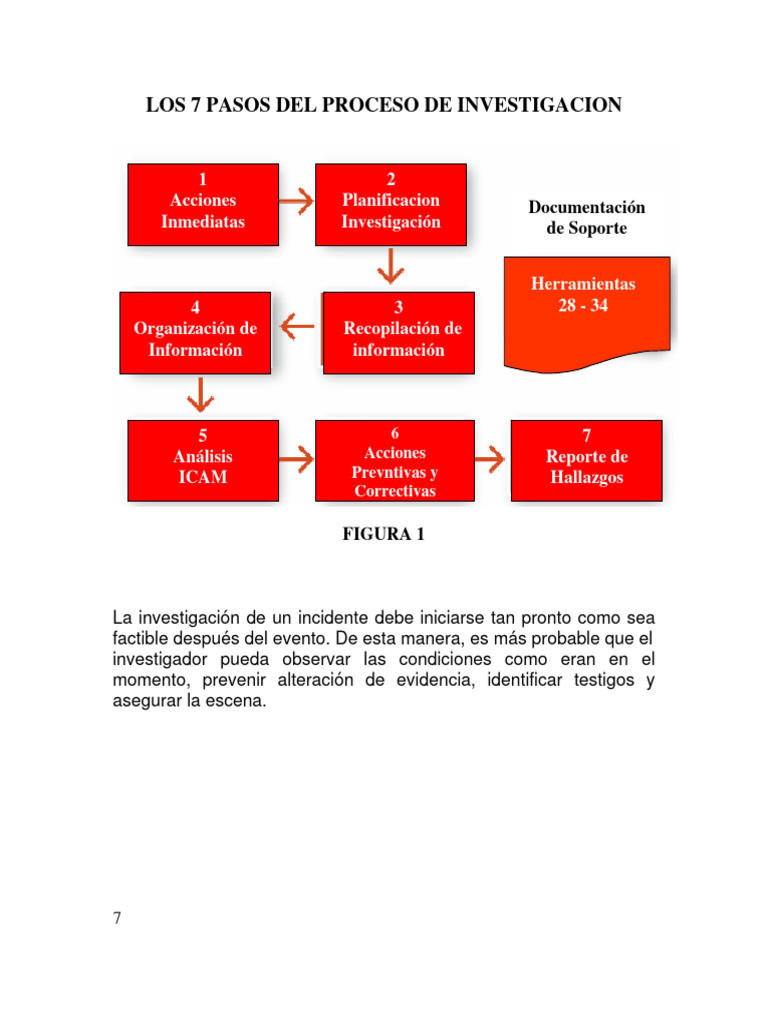7 Pasos Del Icam - Hse | PDF