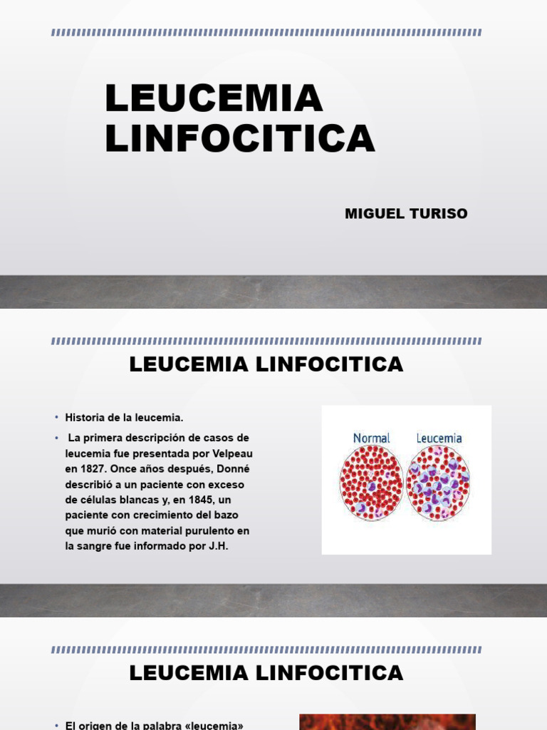 Leucemia Linfocitica | PDF | Leucemia | Cáncer