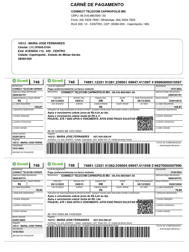 Boletos | PDF | Bancos | Economias