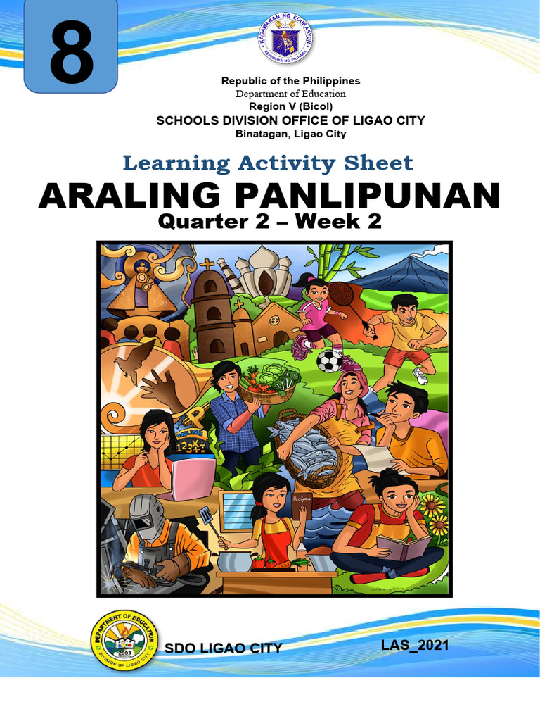 Araling Panlipunan: Learning Activity Sheet | PDF